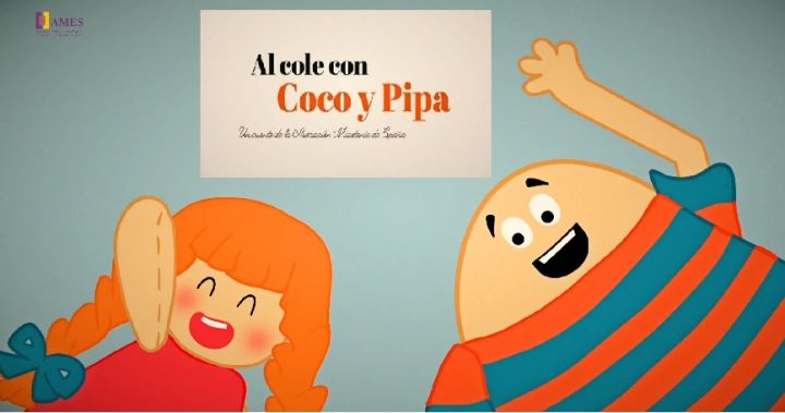 AMES presenta el nuevo videocuento ‘Al cole con Coco y Pipa’ - COCEMFE
